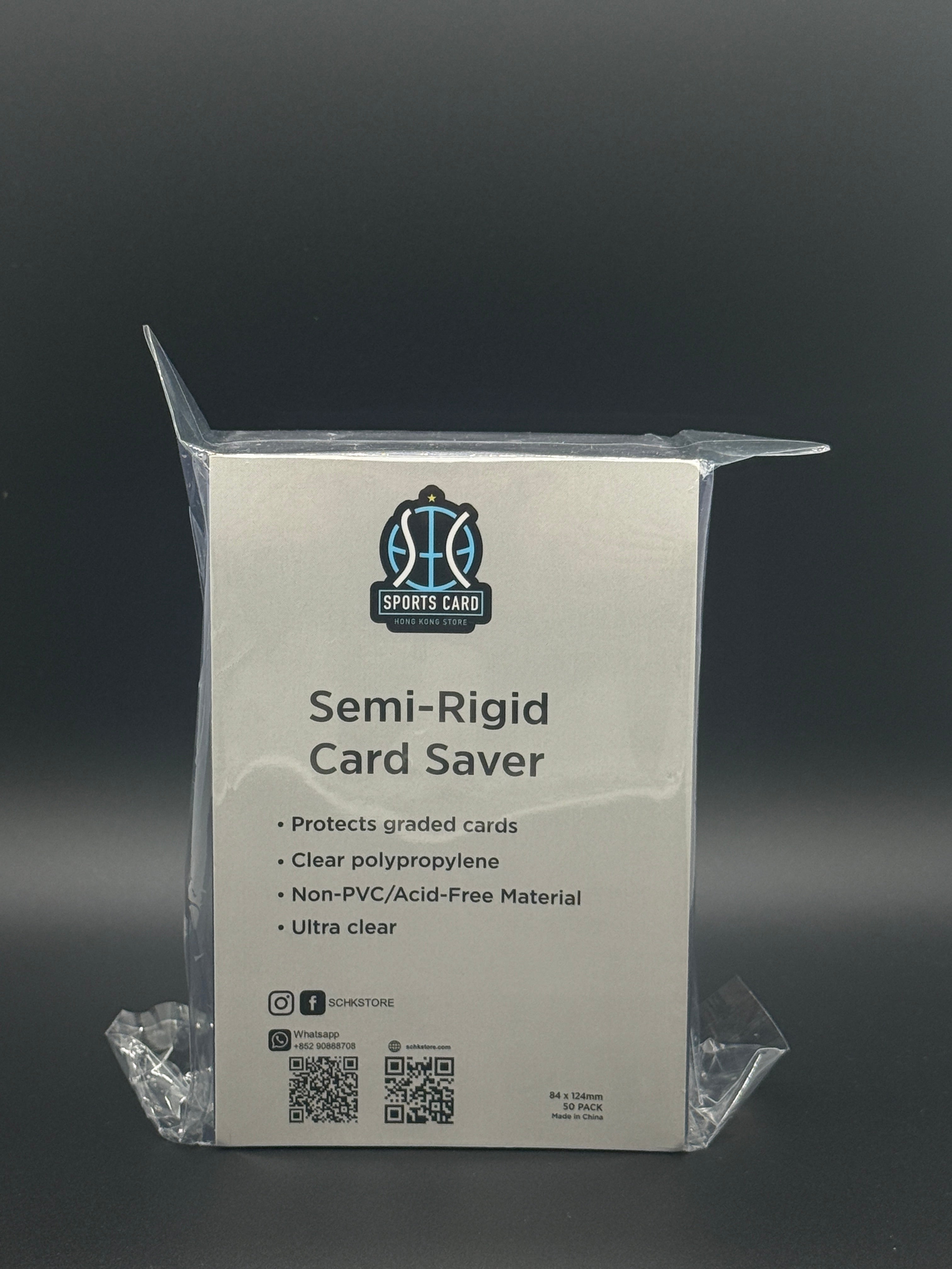 Semi-Rigid Card Saver – Sports Card Hong Kong Store